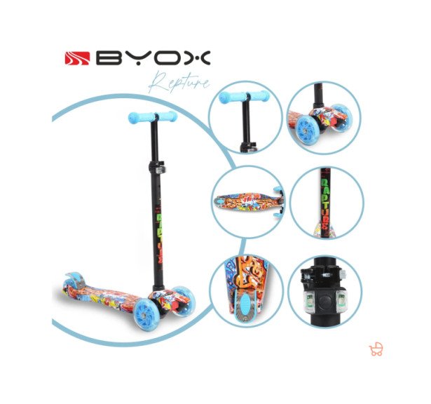 Byox Trotinet za decu Rapture-Blue