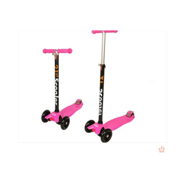 Trotinet za Decu Scooter Nosivosti do 60kg-Roze