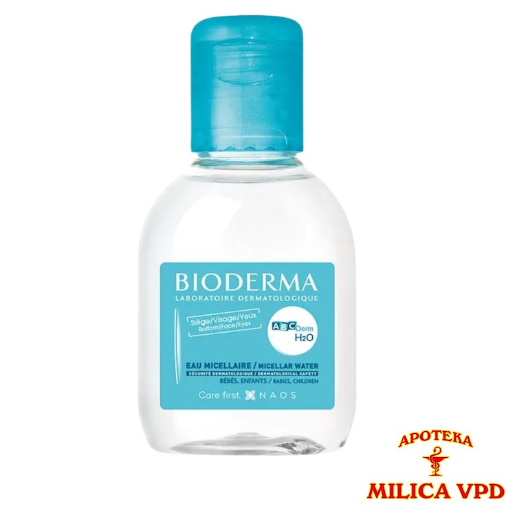 Bioderma ABCDerm H2O Micelarna voda za veoma blago čišćenje beba i dece 100ml