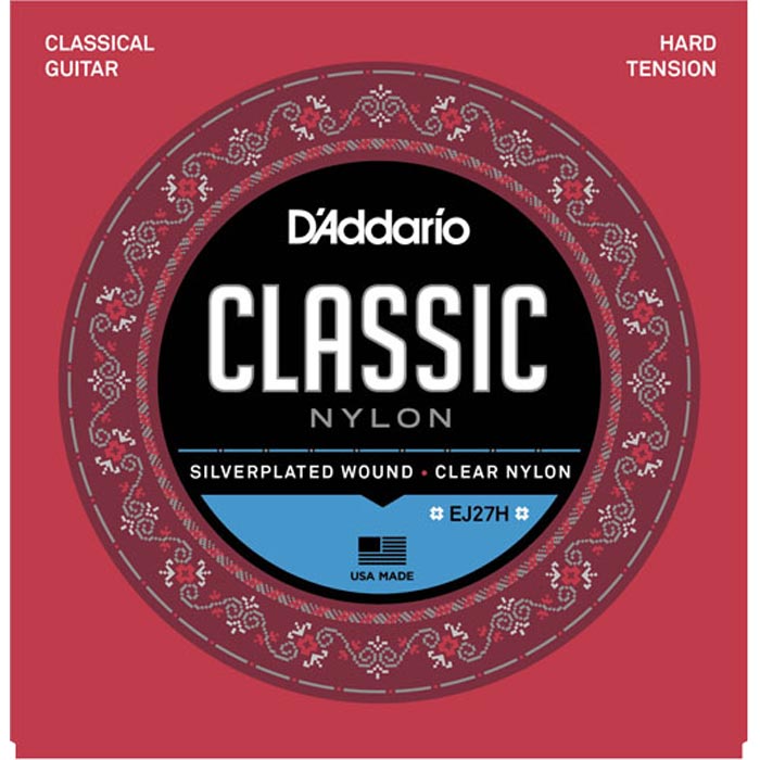 D'Addario EJ27H Student Nylon, Hard Tension - Žice za klasičnu gitaru