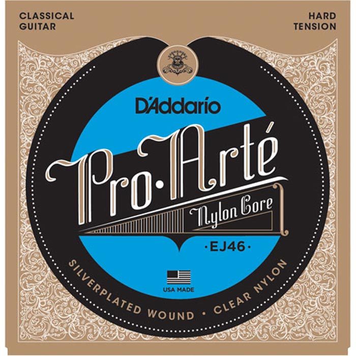 D'Addario EJ46 Nylon, Hard Tension - Žice za klasičnu gitaru