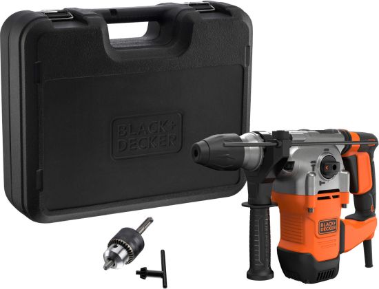 Elektro-pneumatski čekić Black+Decker BEHS03K; SDS-plus; 1250W u koferu