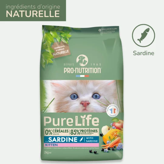 Pro Nutrition Cat Kitten Pure Life 2kg