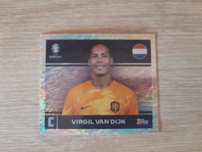 Euro 2024 Uefa Topps sličica broj NED 2