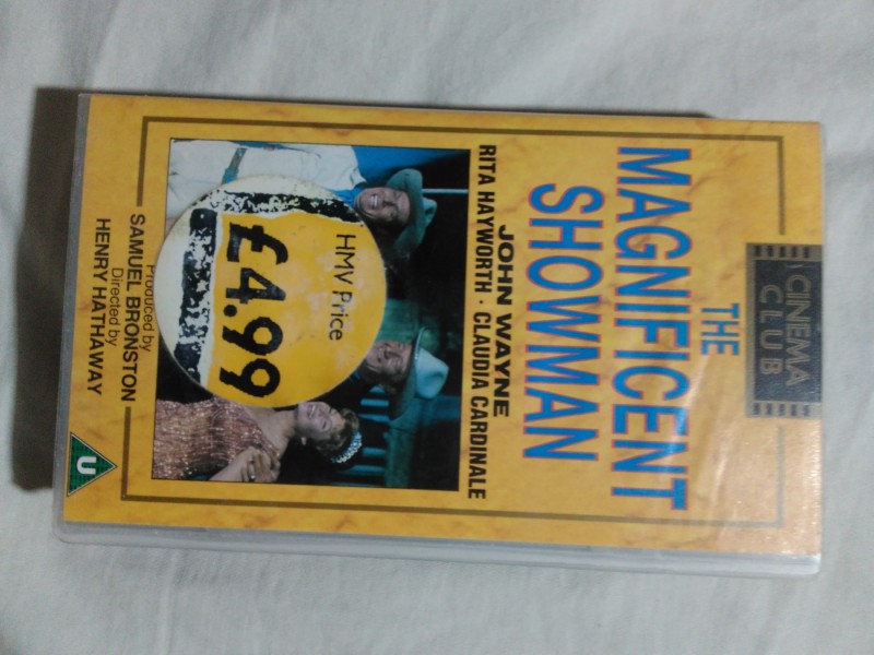 The Magnificent Showman, VHS