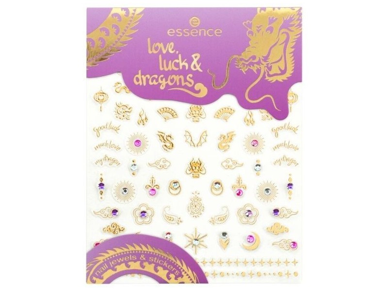 ESSENCE LOVE LUCK & DRAGONS NAIL STICKERS