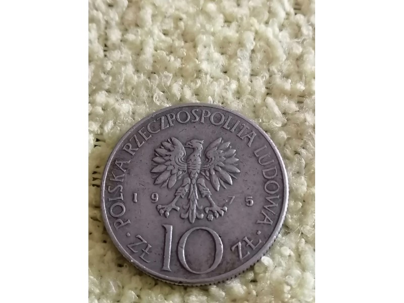 10 ZLOTA 1975.POLJSKA