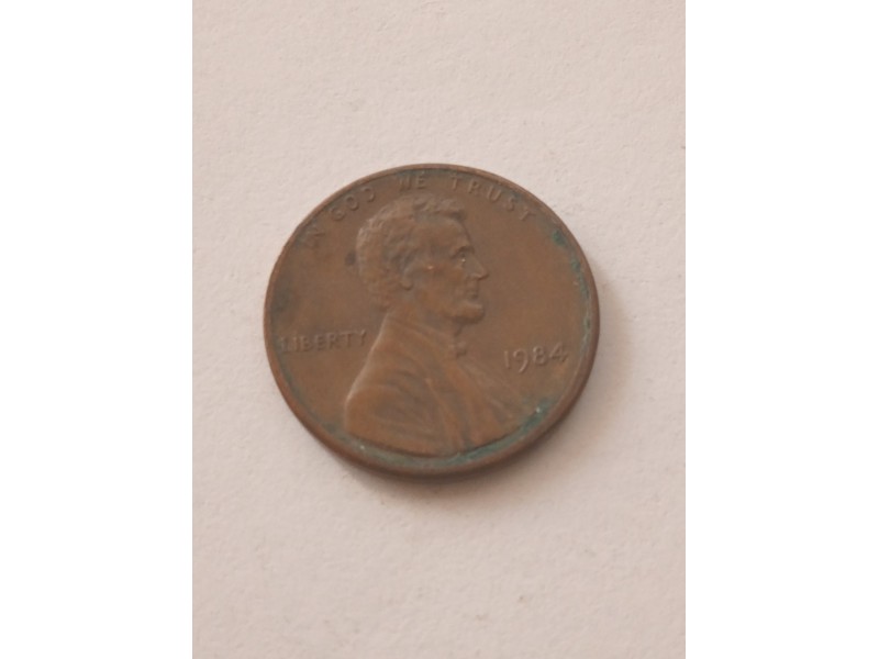 1 Cent 1984.g - USA - Amerika - Lincoln -