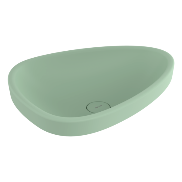 LAVABO ETNA 59.5X37 MINT GREEN MAT BOCCHI