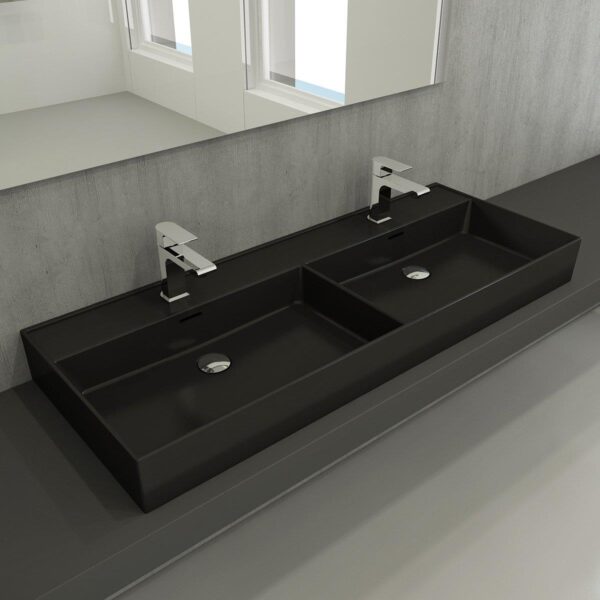 LAVABO MILANO 120 DUPLI CRNI BOCCHI