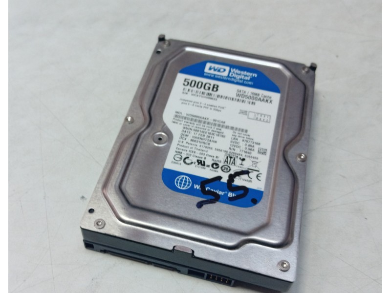 hard disk 500GB wd sata II ispravan