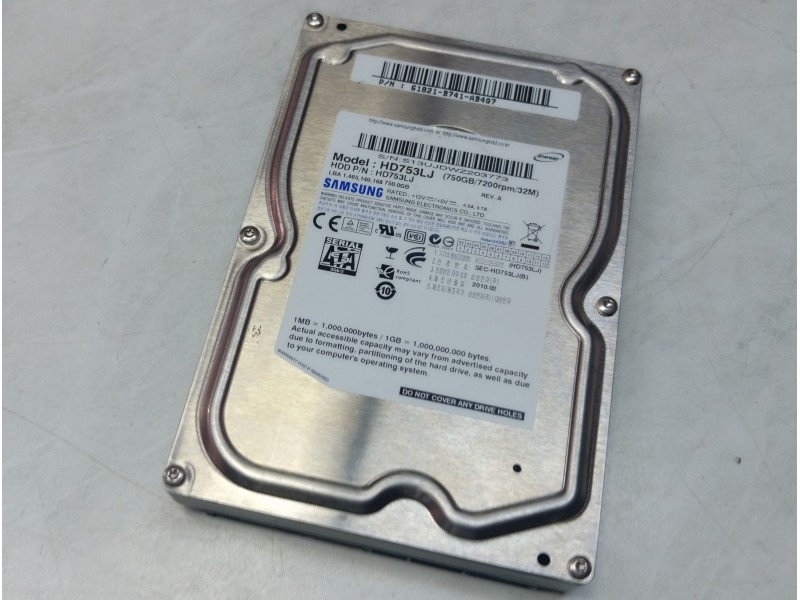 hard disk 750GB samsung sata II ispravan