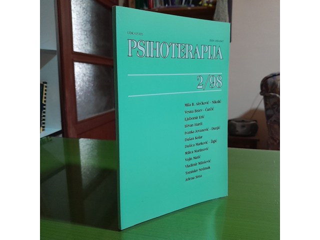 PSIHOTERAPIJA  2/98