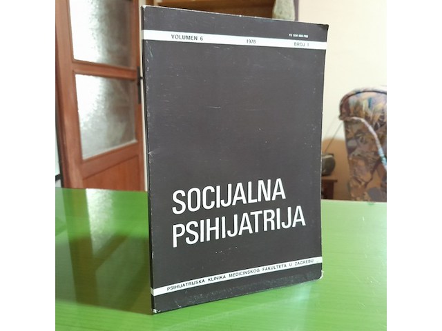 SOCIJALNA PSIHIJATRIJA 1978 br.1