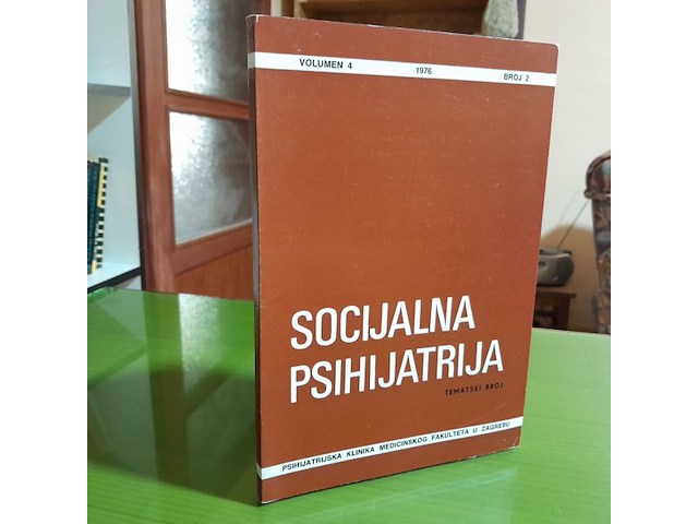 SOCIJALNA PSIHIJATRIJA 1976 br.2