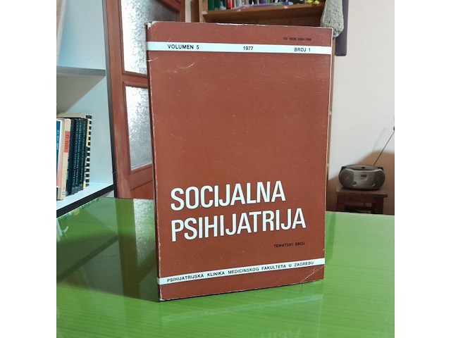 SOCIJALNA PSIHIJATRIJA 1977 br.1