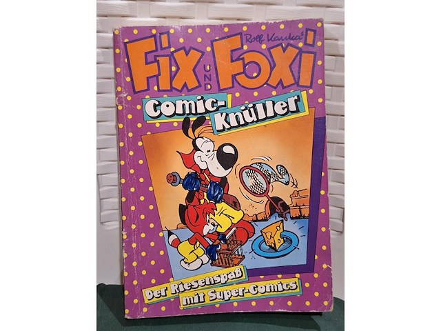 FIX UND FOXI COMIC KNULER