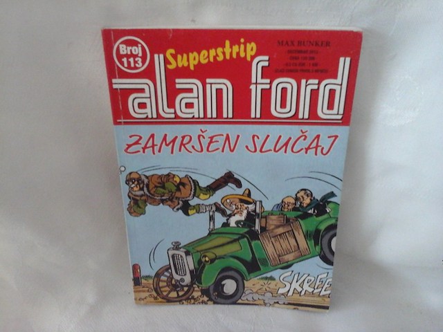 Zamršen slučaj Alan Ford broj 113