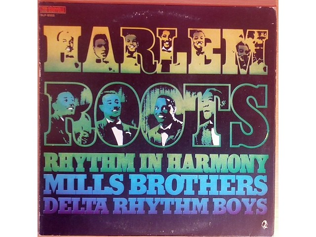 jazz LP: V/A - HARLEM ROOTS 3, Rhythm In Harm (1986) NM