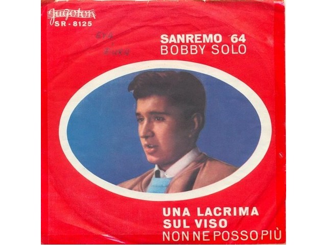 Bobby Solo – Una Lacrima Sul Viso Vinyl, 7`, Single