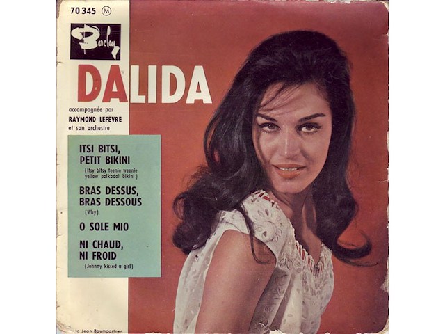 Dalida Accompagnée Par Raymond Lefèvre Et Son Orchestre