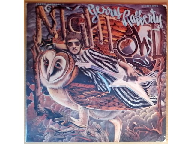 LP GERRY RAFFERTY - Night Owl (1980) YUG, odlična