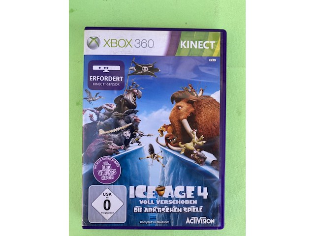 Ice Age 4 Kinect - Xbox 360 igrica