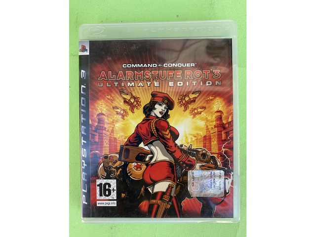 Command Conquer-Red Alert 3 Ultimate Edition-PS3 igrica