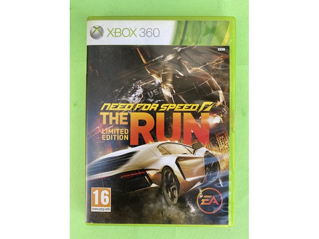 Need For Speed The Run - Xbox 360 igrica