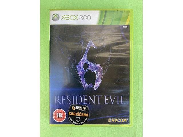 Resident Evil 6 - Xbox 360 igrica