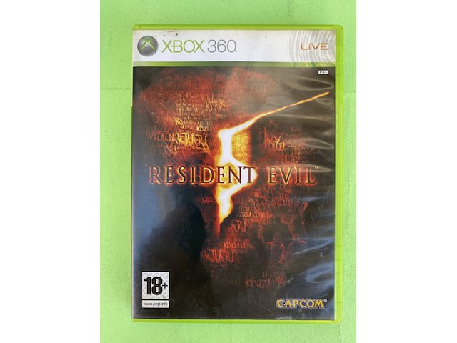 Resident Evil 5 - Xbox 360 igrica