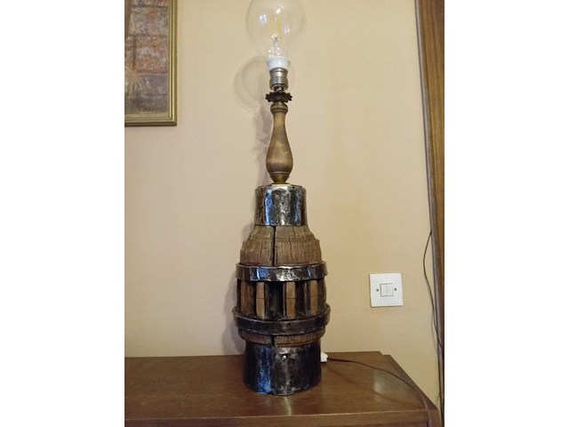 Rustik vintage lampa