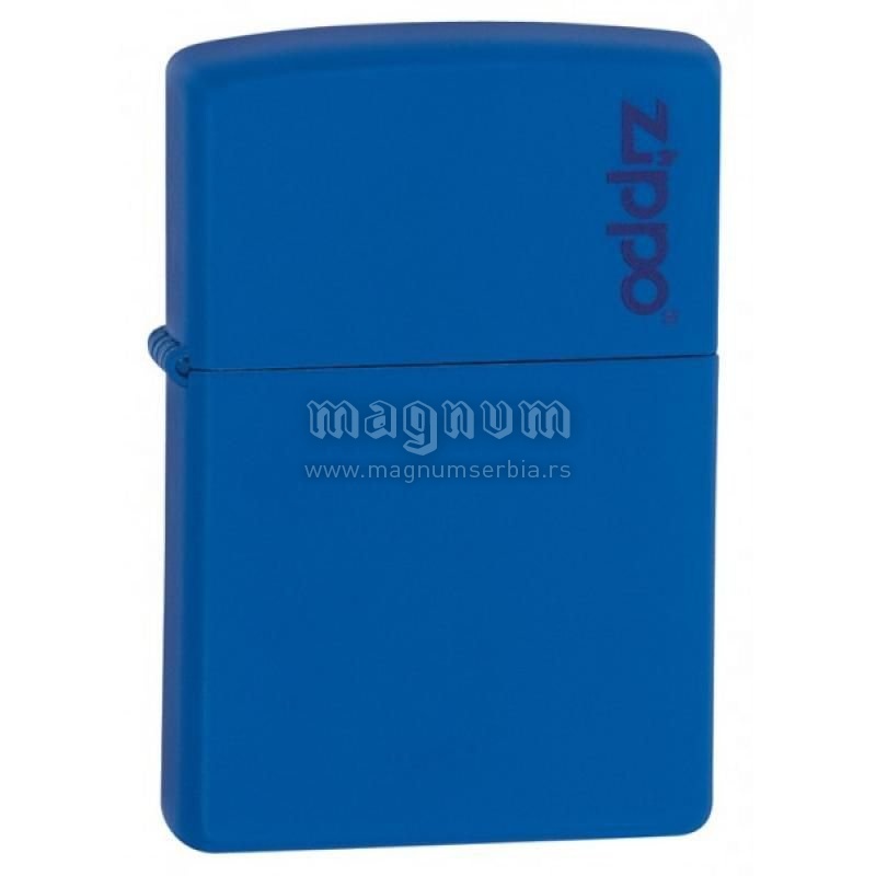 Zippo upaljac 229ZL Royal Blue Matte Logo