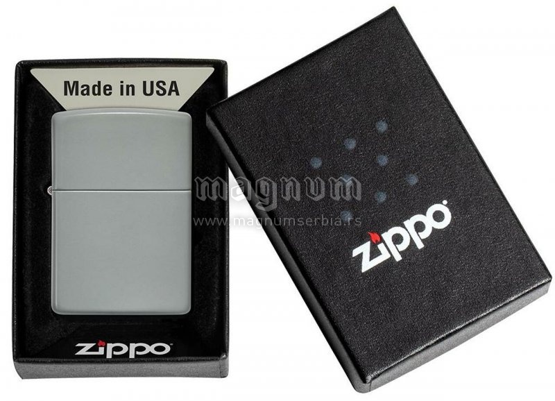 Zippo upaljac 49452 Classic Flat gray siva