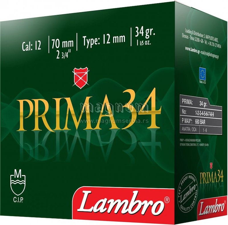 Pat.Lambro 12/70 Prima 34g 3/0