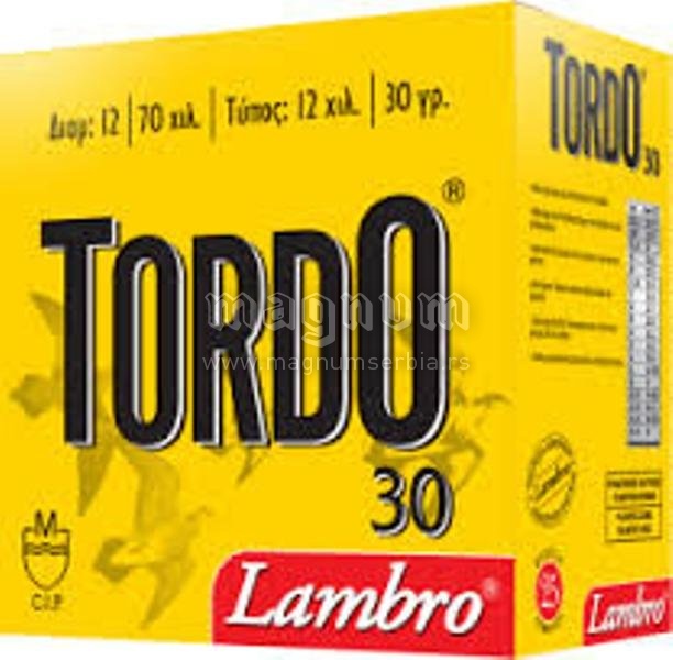 Pat.Lambro 12/70 Tordo 30gr 11 disp.za prepelice