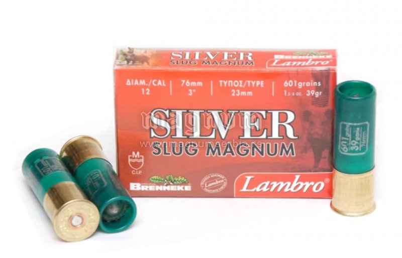 Pat.Lambro 12/76 Silver Slug 39g Magnum