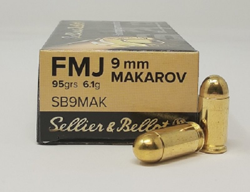 Metak Belot 9mm MAKAROV FMJ 6.1g