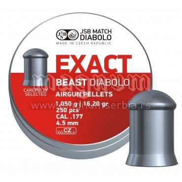 Dijabola JSB Exact Beast 4.5 1/250 1.05g