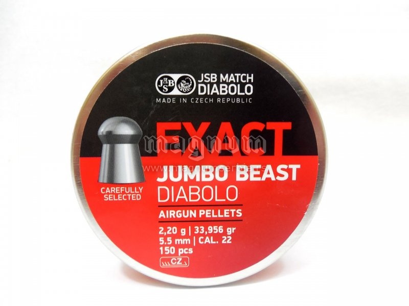 Dijabola JSB Exact Jumbo Beast 5.5 1/150 2.20g