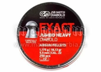 Dijabola JSB Exact Jumbo Heavy 5.5 1/250 1.175g