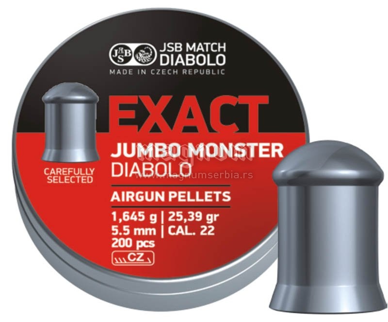 Dijabola JSB Exact Jumbo Monster 5.5 1/200 1.645g