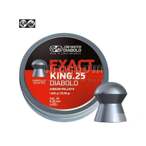 Dijabola JSB Exact King 6.35mm 1/150 1.645g