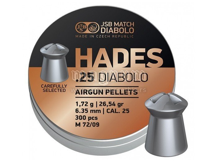 Dijabola JSB Hades 6.35mm 1/300 1.72g