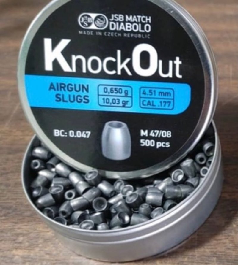 Dijabola JSB KnockOut Slug 4.5mm 1/500 0.65g