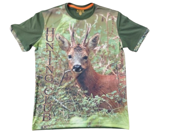 Majica Lov-59 sa motivima vuk srndac meda jelen i fazan