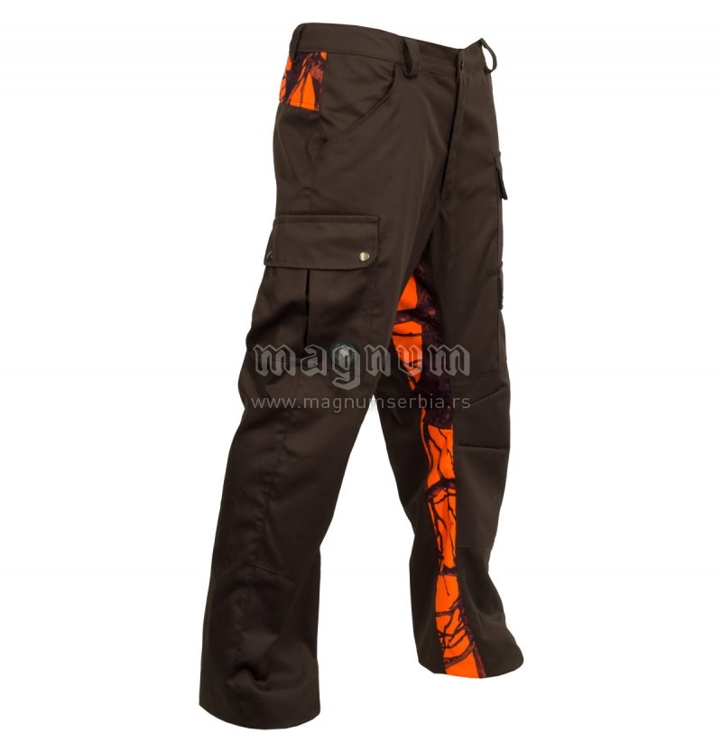 Pantalone Karalic K88 braon oranz