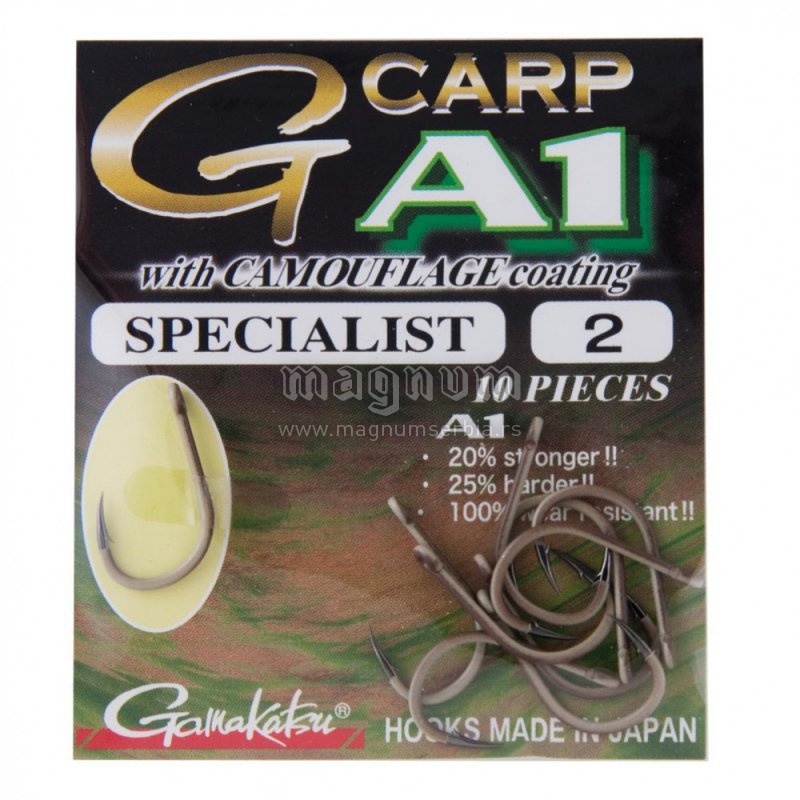 Gamakatsu A1 G-carp 4 Camousand Specijalist