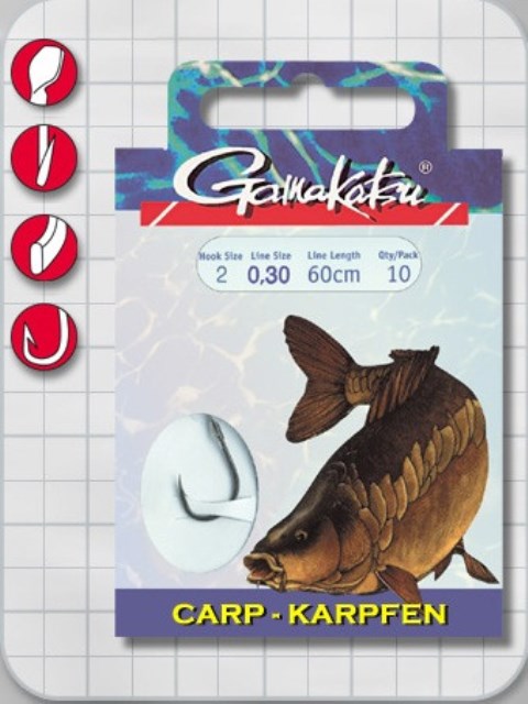 Gamakatsu vezane 3510F 2 Carp