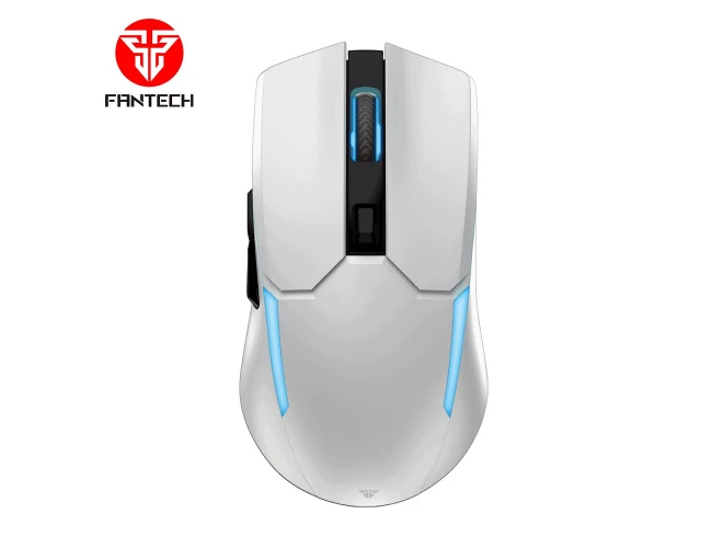 Fantech WGC2 Venom II Space Edition crno beli bežični gejmerski optički miš 2400dpi